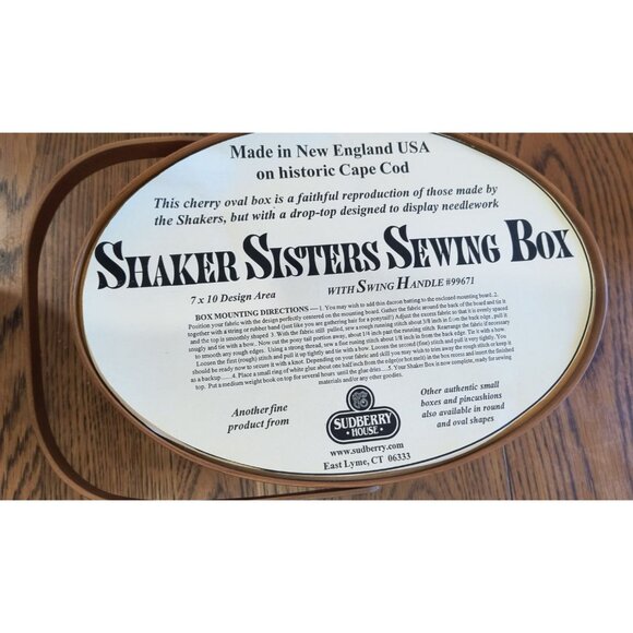 Orleans Carpenters | Storage & Organization | Shaker Sisters Oval ...